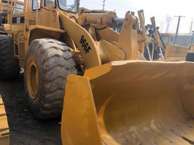 China 966F Used Cat Wheel Loaders Used Front Loader High Fuel Capacity Good Working Condition for sale