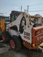 China 2014 Year Used Skid Steer Loaders Bobcat S185 S250 S300 S150 White Color for sale