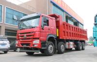 China Howo 12 Tyres 8x4 Used Dump Truck Used Hand Dump Trucks With Diesel Fuel for sale
