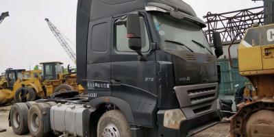 China HOWO 6X4 375 Hp Used Truck Tractor 280 - 420hp Horsepower With Left Hand Drive for sale