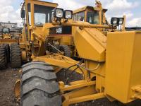 China Operating Normally Used Motor Grader Yellow 140h Motor Grader 123 Kw Rated Power for sale