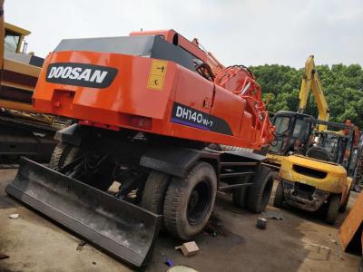 China Used Doosan Wheel Excavator 0.6m3 Bucket Capacity 2010 Year For Construction Works for sale