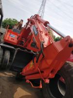 China Used Doosan Wheel Excavator 0.6m3 Bucket Capacity 2010 Year For Construction Works for sale
