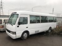 China 30 Seats Used Toyota Coaster Bus White Color 7.01m X 2.03m X 2.75m for sale