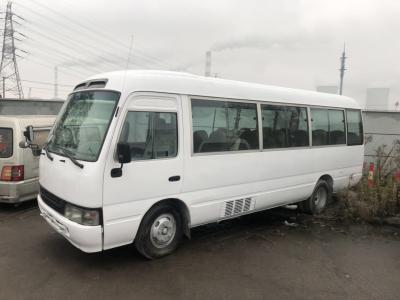 China 30 Seats Used Toyota Coaster Bus White Color 7.01m X 2.03m X 2.75m for sale