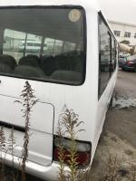China 30 Seats Used Toyota Coaster Bus White Color 7.01m X 2.03m X 2.75m for sale