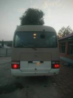 China TOYOTA engine  Used Toyota Coaster Bus    Optional Color Blue White Brown Goldecheap price Africa South America hot sale for sale