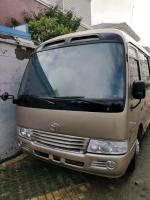 China Used Toyota Coaster Bus 2016 good quality school bus Golden cheap for sale for sale