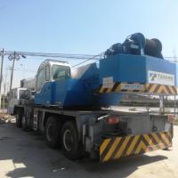 China 2011 Year Second Hand Truck Cranes Mobile Cranes Blue Color 70t Lifting for sale