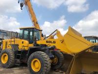 China Second Hand Wheel Loaders , 2019 Year SDLG956L Used Front Loader 99% New for sale