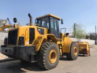 China Used Construction Machinery Second Hand Wheel Loader Yellow Color for sale