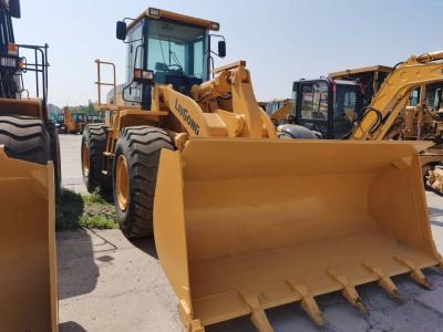 China Liugong 856 Used Wheel Loader 5 Ton Bucket Front Loader 162kw Engine Power for sale
