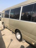 China Manual Transmission Type Used Toyota Coaster Bus 18 - 25 Seats Good Condition for sale