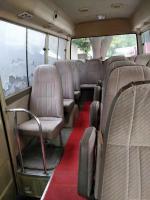 China Manual Transmission Type Used Toyota Coaster Bus 18 - 25 Seats Good Condition for sale
