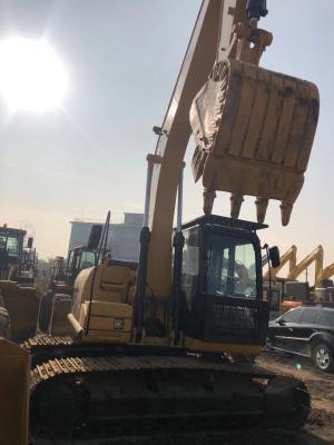 China Yellow Color Used Excavator Machine 1CBM CAT Crawler Excavator 320D 2015 Year for sale