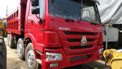 China 12 Tyres Used Dump Truck Howo 375 Dump Truck 8 * 4 Wheels Big Load Capacity 40 Ton for sale