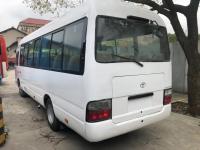 China Cozy Seat Toyota Used Diesel School Bus Comfortable Space Optional Color for sale
