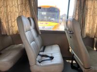 China 7 Meter Long Used Toyota Coaster Bus 1HZ Engine Luxury Inner Decoration Cozy Seat for sale