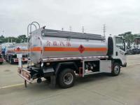 China 150 - 250hp Used Tanker Truck 5 - 15L Capacity Petrol Carrier 4 * 2 All Wheel Drive for sale