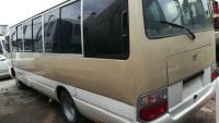 China 7 Meter Long Toyota Second Hand Coaster Buses7.50R16 Tyre 30 Seats 1HZ Engine for sale