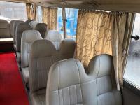 China 7 meter Long Bus  Used Diesel School Bus Comfortable Seat Cool Curtain Manual Transmission for sale