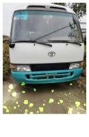 China TOYOTA Used Diesel School Bus 18 - 25 Seat With 81 - 110 Km/H Max Speed for sale