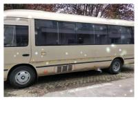 China 23-30seats 6 Cylinde Diesel Bus Used Toyota Coaster Bus 2016 school Bus Luxury Indoor And Outdoor Show for sale