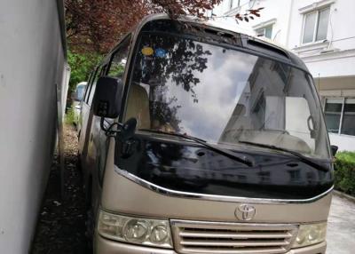 China 23-30seats 6 Cylinde Diesel Bus Used Toyota Coaster Bus 2016 school Bus Luxury Indoor And Outdoor Show for sale