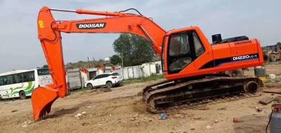 China Used Excavator  For Sale New Arrive Machine DOOSAN DH220LC-7 Korea Excavator for sale
