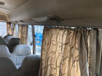 China Sightseeing Second Hand Toyota Coaster Bus Golden Color Hotselling  Toyota Mini Bus  Cozy Leather Seats for sale