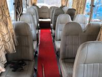 China Sightseeing Second Hand Toyota Coaster Bus Golden Color Hotselling  Toyota Mini Bus  Cozy Leather Seats for sale