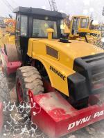 China Yellow and Red Color 131HP Engine Power Road Roller  CA302D Used Construction Machinery  Vibrator Compactor for sale