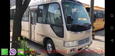 China Manual 6 Forwards Transmission  Tyre 7.50R16 Used Diesel School Bus 30 Seats Bus  Hotsale Africa Nigeria for sale