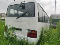 China Used Toyota Coaster Bus  For Sale  New Arrival 23-30 Passengers White Bus Good Condition  Diesel Fuel for sale