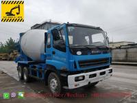 China Isuzu Used Concrete Mixer 7.4*2.5.4.3m LHD With Diesel Type 8CBM 10CBM 15TON for sale