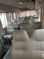 China LHD Drive Position  Good Condition Second Hand   Optional Color White Golden Leather Seat 30 Passenger for sale