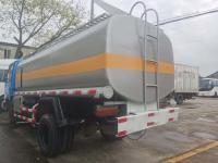 China 2016 Year Used DONGFENG Tanker  Truck 5T 6T Load Capacity  Blue And Grey Color for sale