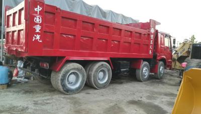 China LHD Driving Promotion Price 40 Ton Carry Load Capacity Used Dump Truck   8*4 Drive Wheel TYpe for sale