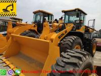 China SDLG956L Yellow Color Less Working Hours 162KW Power Used Front Loader Efficient Powerful Engine for sale
