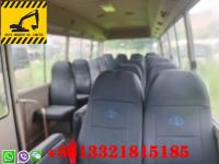 China Used Toyota Coaster Bus  For Sale  New Arrival 23-30 Passengers White Bus Good Condition  Diesel Fuel for sale