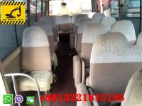 China 23-30Seats  Good Condition Diesel  Brown Bus Tyre 7.50R16 Toyota Coaster Optional  popular for sale