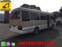 China 23-30Seats  Good Condition Diesel  Brown Bus Tyre 7.50R16 Toyota Coaster Optional  popular for sale