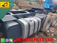 China 420 HP Green Color HOWO 6*4 Wheel Used Tractor Trucks Manual Transmission Type for sale