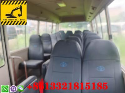 China White color 23-30Seats  Used Toyota Coaster Comfortable Seat Discount Price For Sale Optional Color for sale