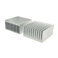China 53.5 X 30 Mm Square Heat Sink Aluminum Profiles For CPU LED Power Cooling for sale