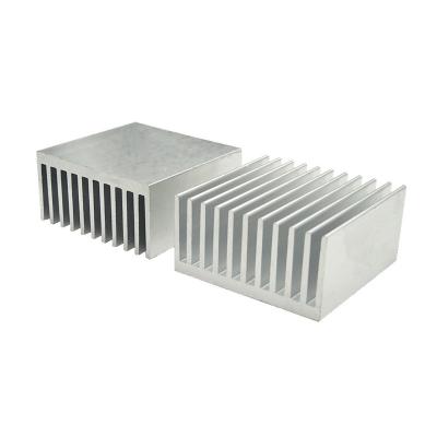 China 53.5 X 30 Mm Square Heat Sink Aluminum Profiles For CPU LED Power Cooling for sale