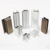 China 6061 T6 Aluminum Window Extrusion Profiles For Sliding Doors for sale