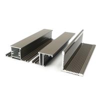 China 6063 T5 Doors Windows Aluminum Extrusion Profile For Sliding Section for sale
