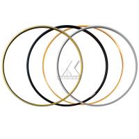 China 40 X 9 Mm Aluminium Circle Profile For Mirror Picture Photo Art Works Frame for sale
