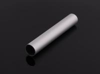 China Silver matt Aluminium Tube Profiles 6063 - T5  Pipe Round Square Rectangle for sale